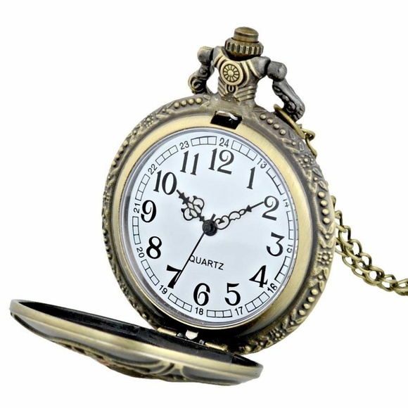 Accessories | Fire Fighter Pocket Watch Antique Finish | Poshmark